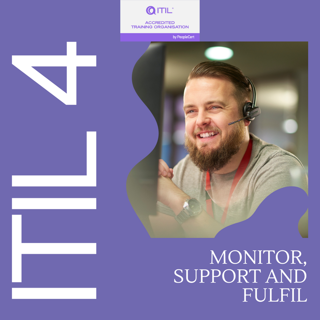 ITIL® 4 Specialist: Monitor, Support and Fulfil accredited eLearning b – Zindiak