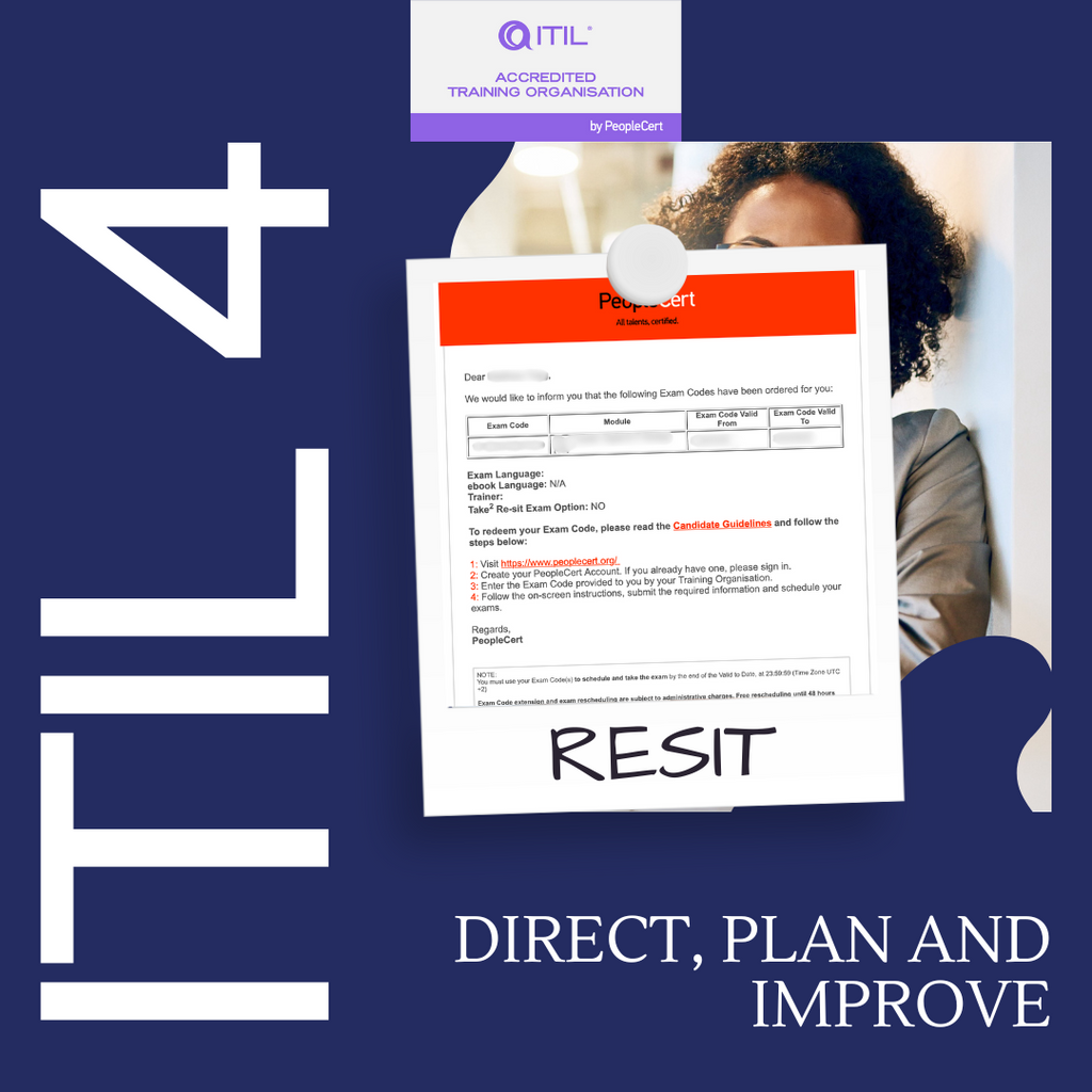 ITIL® 4 Strategist: Direct, Plan and Improve RESIT Exam Voucher – Zindiak