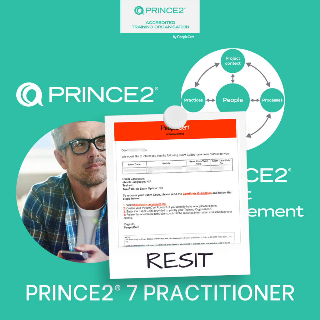 PRINCE2® 7 Practitioner RESIT Exam Voucher – Zindiak