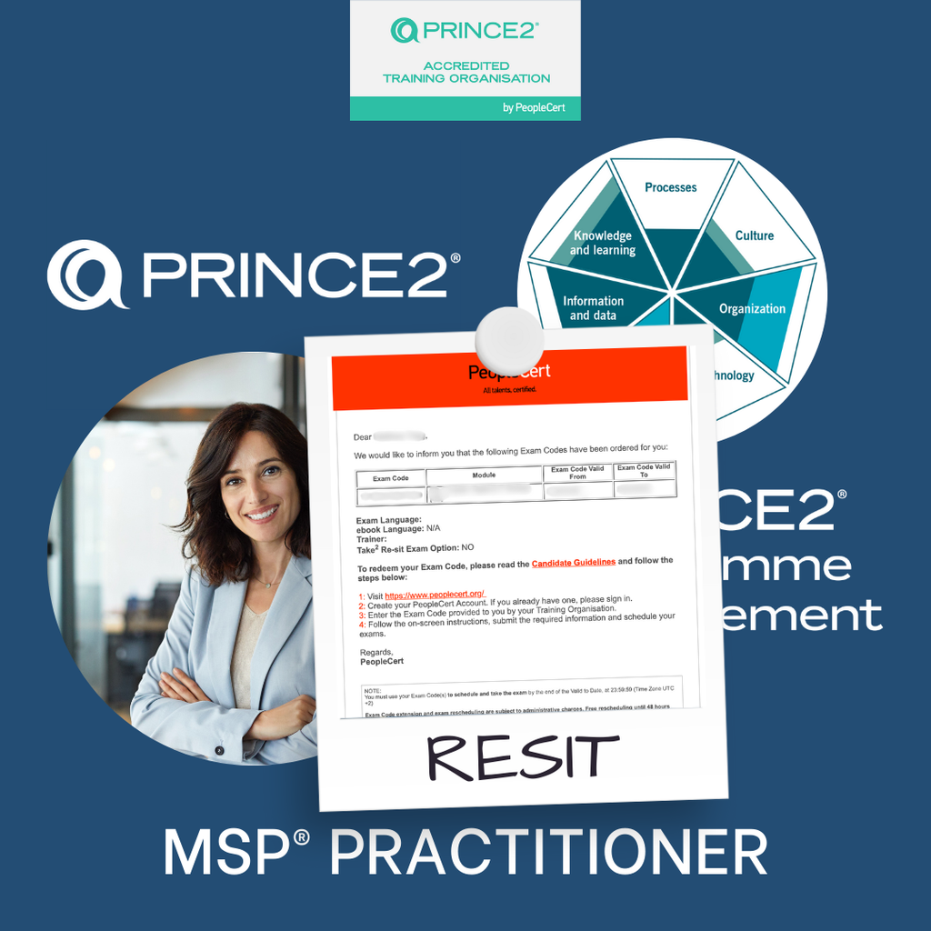 MSP® Practitioner RESIT Exam Voucher – Zindiak
